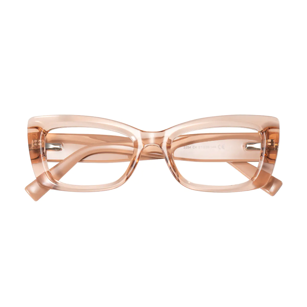 Rectangle Transparent Pink