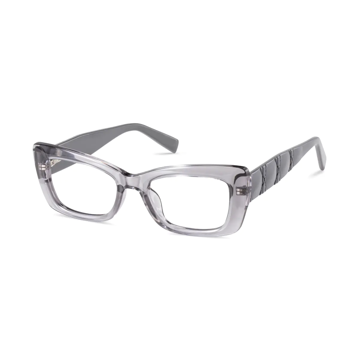 Rectangle Transparent Gray