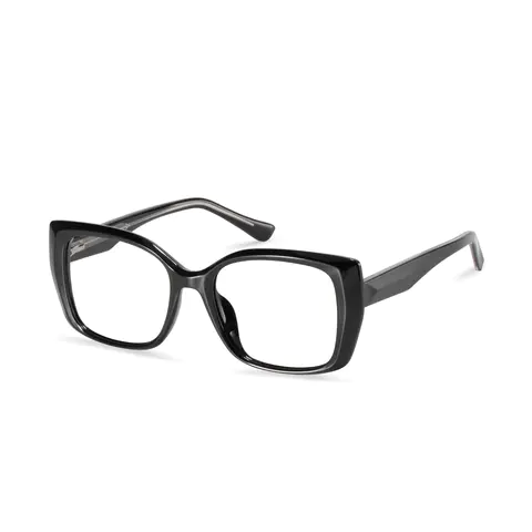 Rectangle Black Eyeglasses