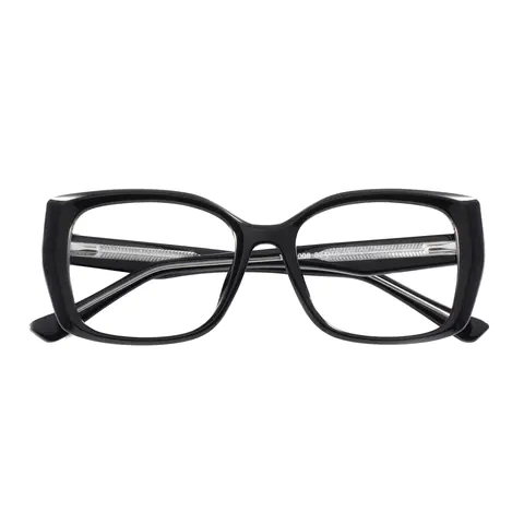 Rectangle Black Eyeglasses