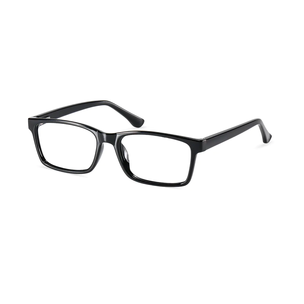 Rectangle Black Eyeglasses