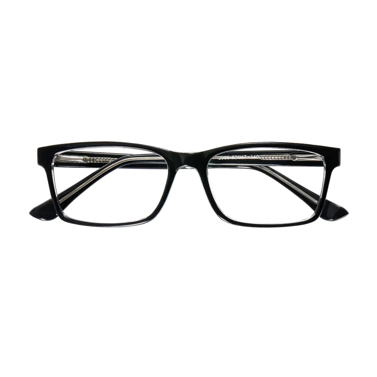 Rectangle Black Eyeglasses
